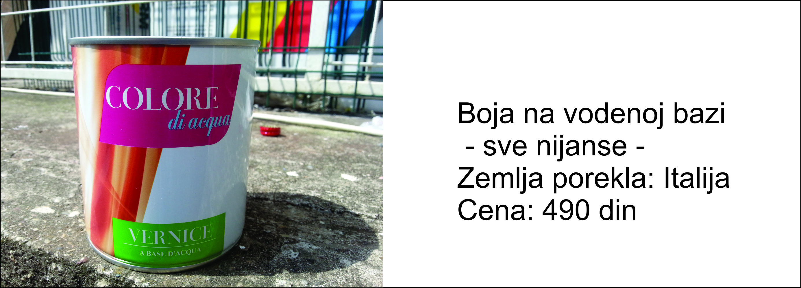 Boje za drvo i metal | LB COLOR